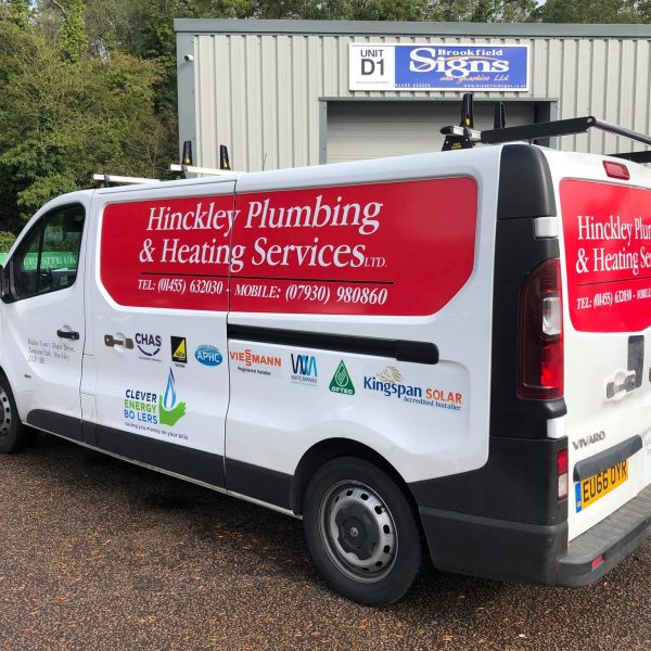 Full Vehicle Wrap (LWB Van) for Sapcote Engineering - Brookfield Signs ...
