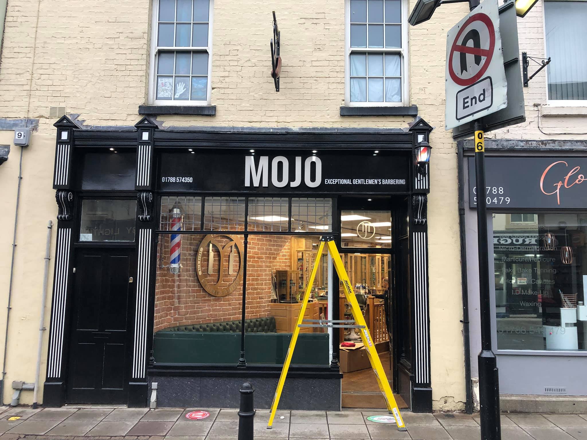 Mojo Barbers Shop Signage & Branding Including Window Graphics ...