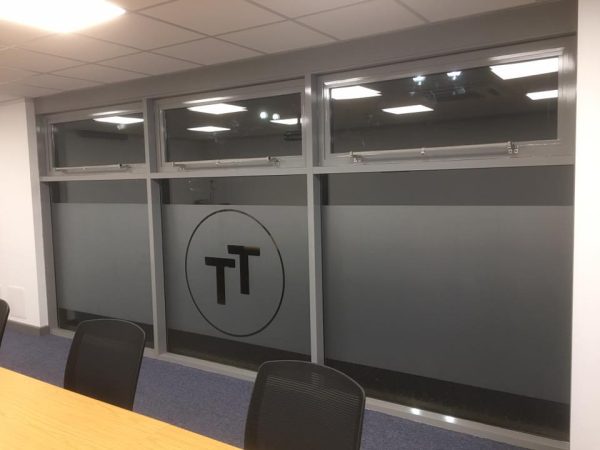 TT Electronics Office Branding & Signage