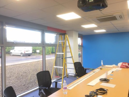 TT Electronics Office Branding & Signage