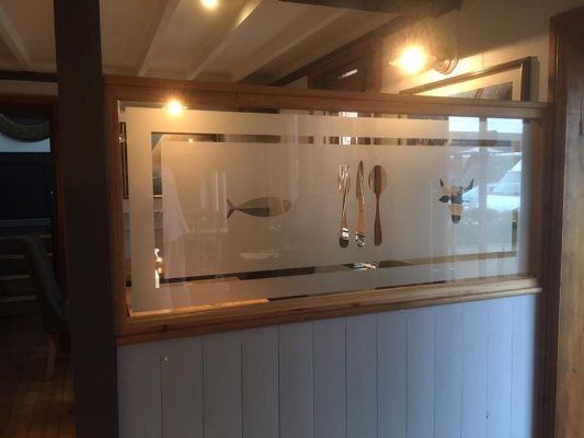 Restaurant Window Graphics Branding Decals - Brookfield Signs and ...